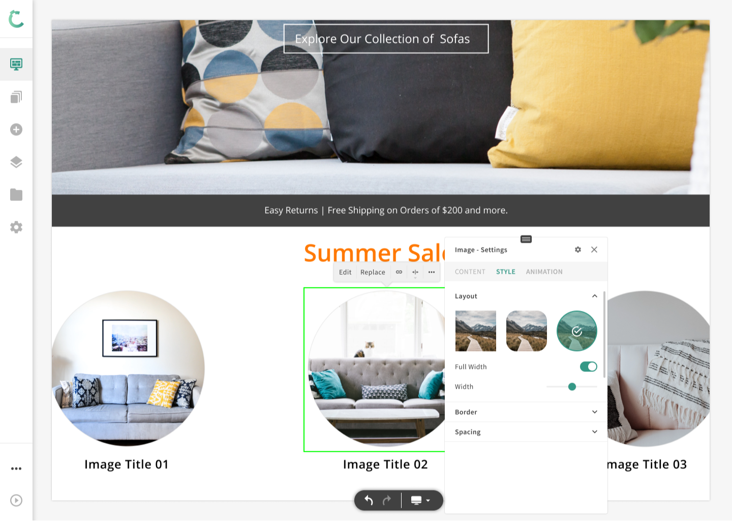Website Editor - Mark Guill - Product Designer